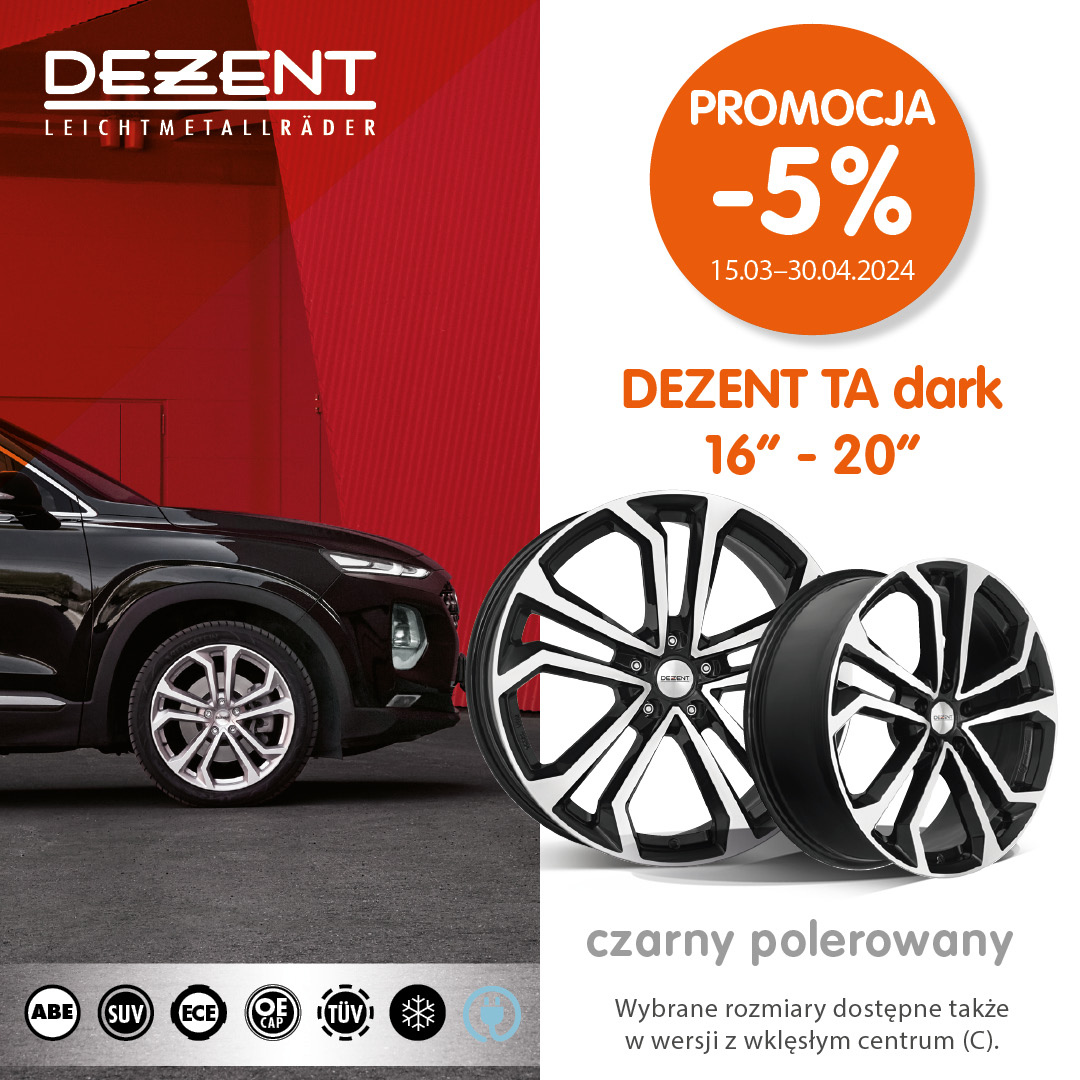 TA DARK | DEZENT Leichtmetallräder